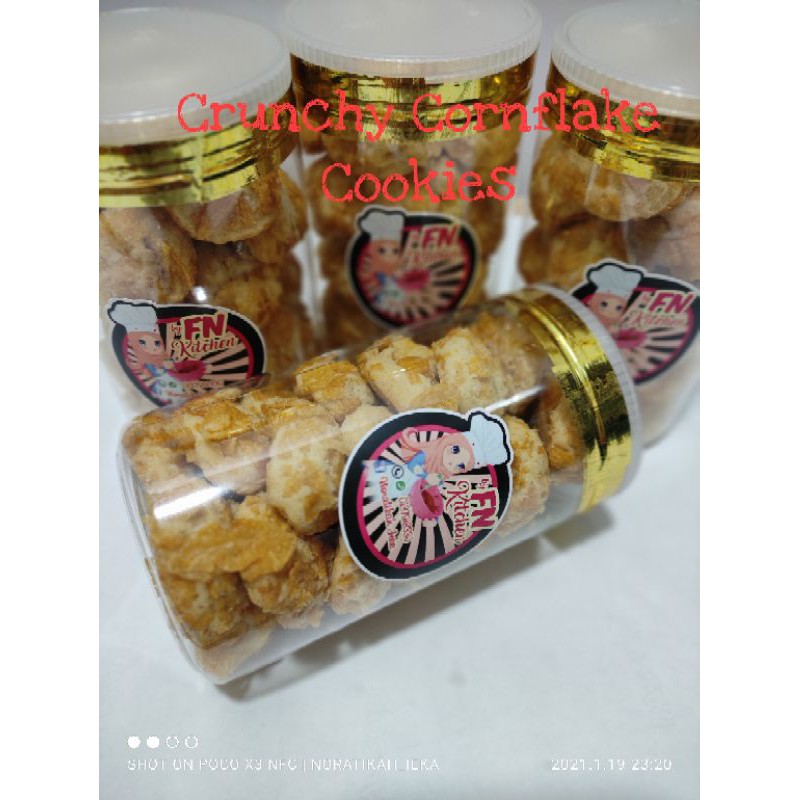 CRUNCHY CORNFLAKES COOKIES BYFNKITCHEN | Shopee Malaysia