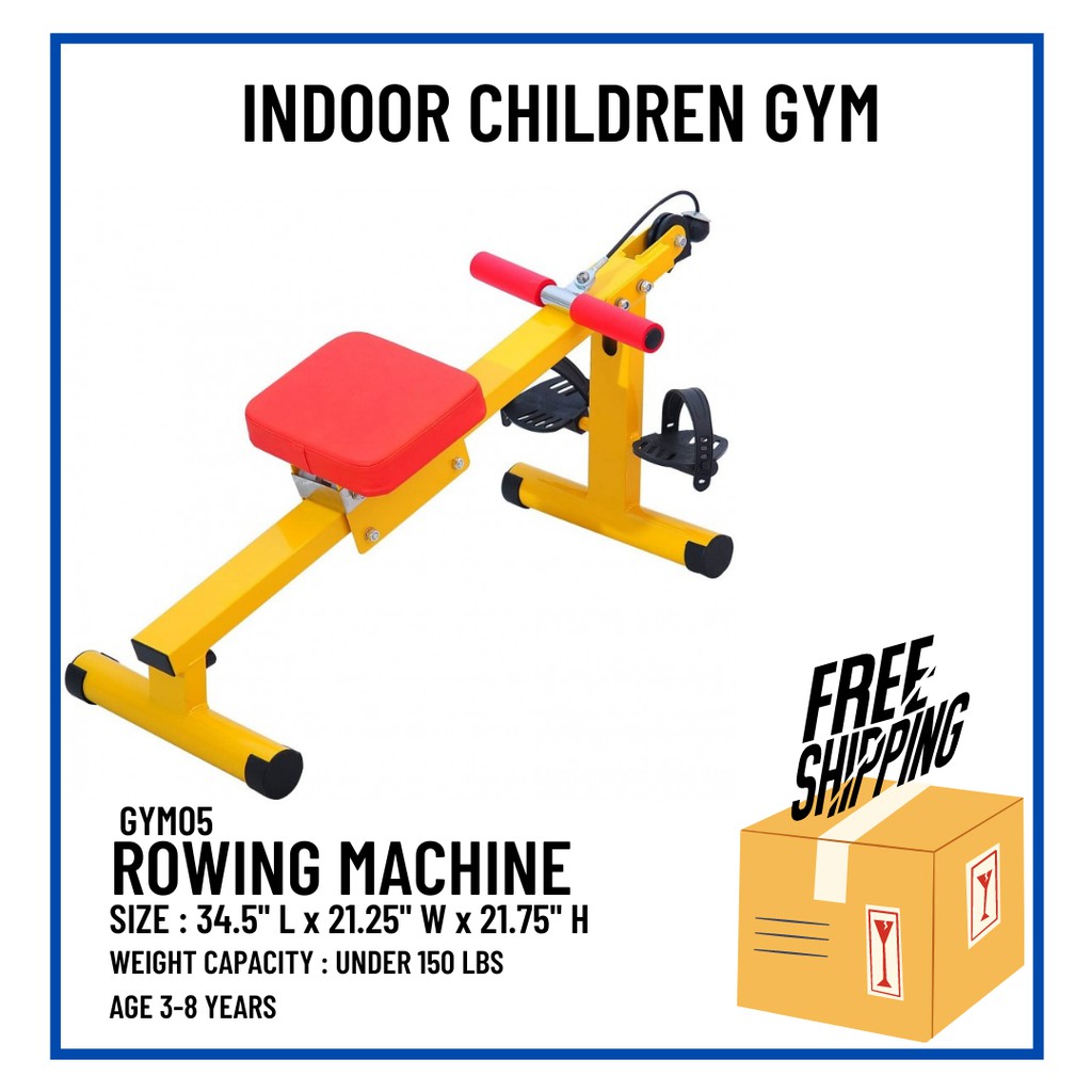 Rowing Machine Indoor Children Gym - KIDS (FREE SHIPPING) | Shopee Malaysia