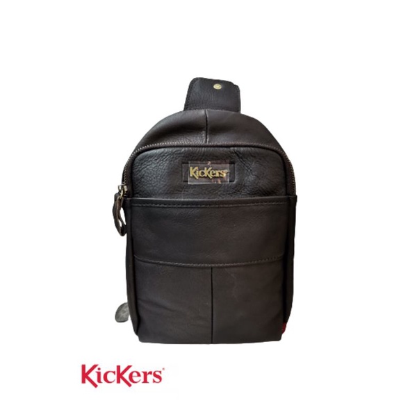 Kickers Genuine Top Grain leather 2 in 1 Hiking & Crossbody bag C87790 ...