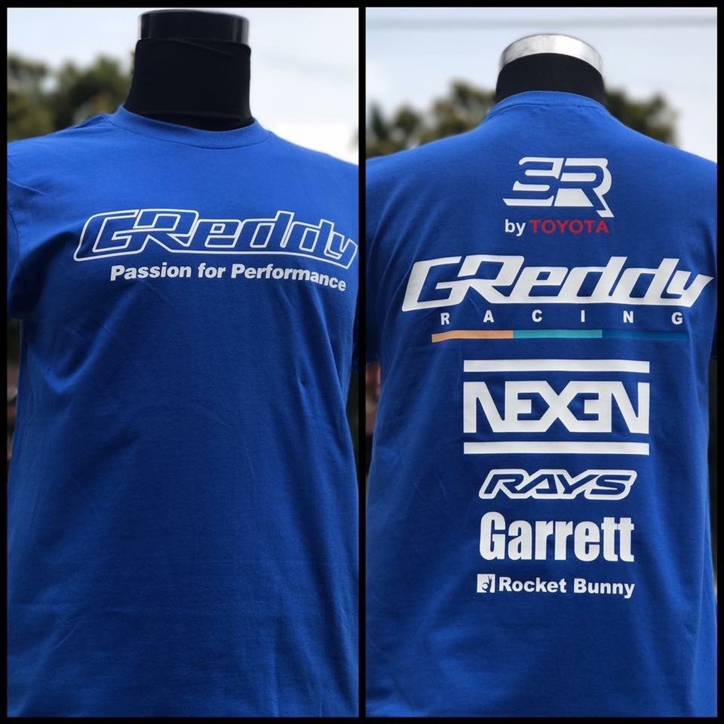 Greddy Racing Performance by Toyota Limited *D1 (Royal Blue Tshirt ...