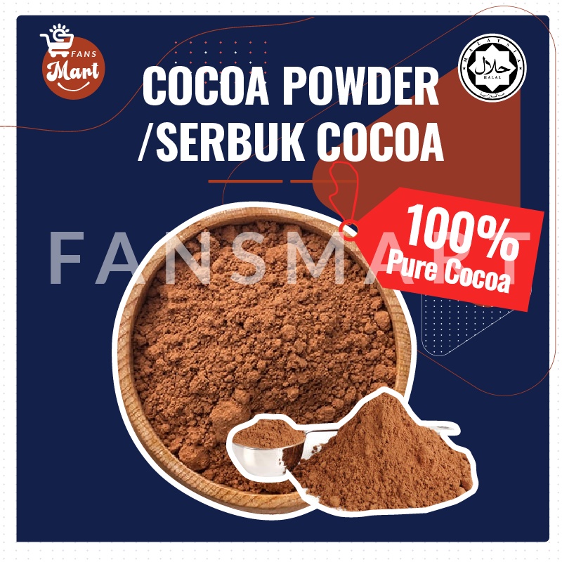Cocoa Powder / Serbuk Koko Cocoa 100% (1kg) | Shopee Malaysia