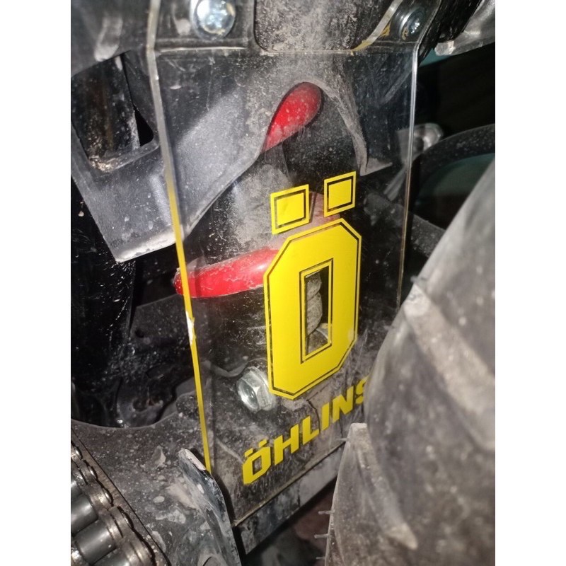 Winner /Winner X mica shock absorber cover (with mounting screws ...