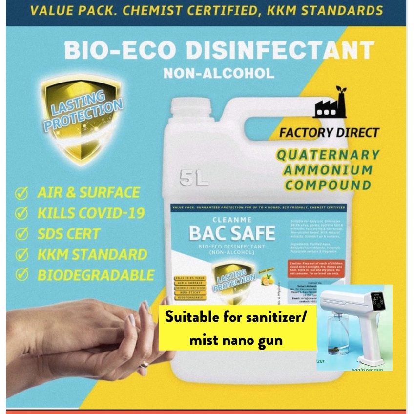[READY STOCK] Multi Surface Cleaner Sanitizer Bio-Eco Tech Cleanme ...