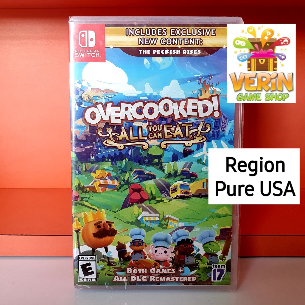 Switch Overcooked ALL You Can Eat (Overcooked 1+2+ALL DLC) | Shopee ...