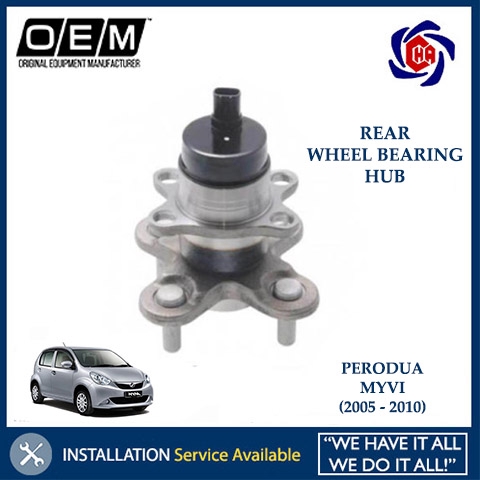 Perodua Myvi Old 1.0 1.3 (2005 ~ 2010) Rear Wheel Bearing Wheel Hub ...