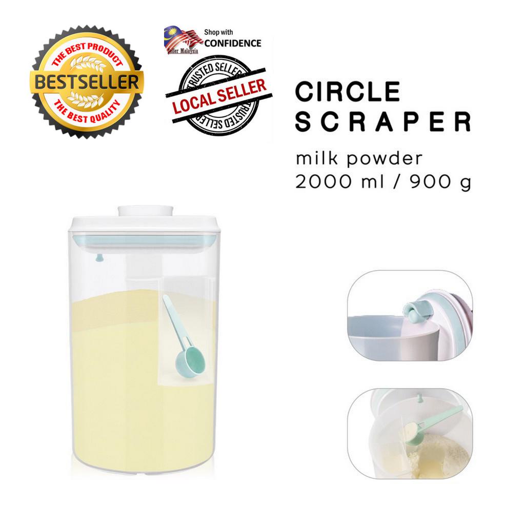 Bekas simpan susu kedap Ankou Air Tight Milk Powder Container With ...