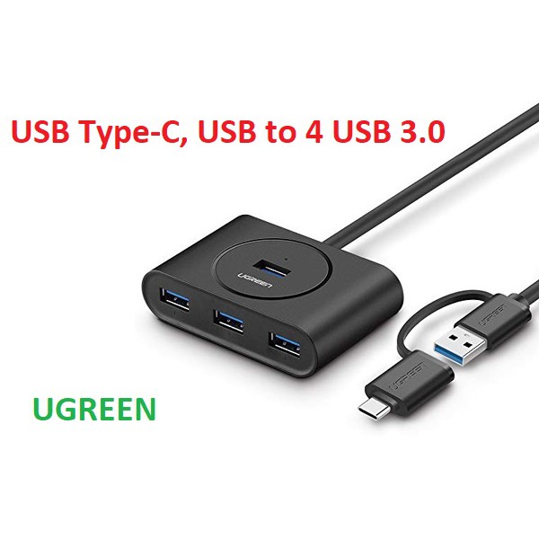 Genuine high-end USB Type C and USB 3.0 Splitter to 4 USB 3.0 ports ...