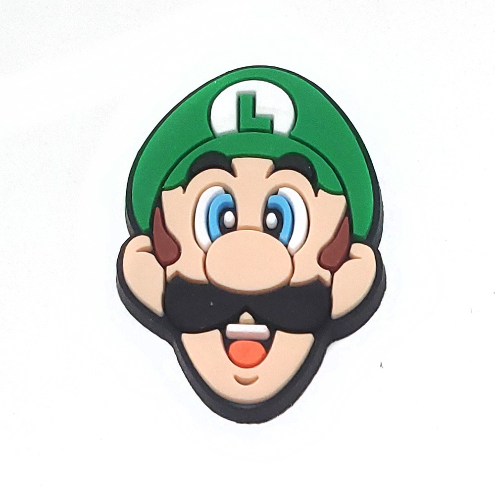 Cute jibits for Men Cartoon Super Mario croc Jibbits Charm Flower ...