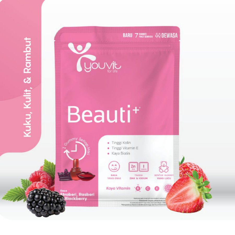 Youvit Multivitamin Gummy Beauti+ (Sachet / Box) | Shopee Malaysia