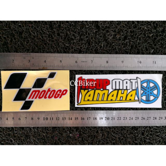 MOTOGP / HIDUP MATI YAMAHA Sticker | Shopee Malaysia