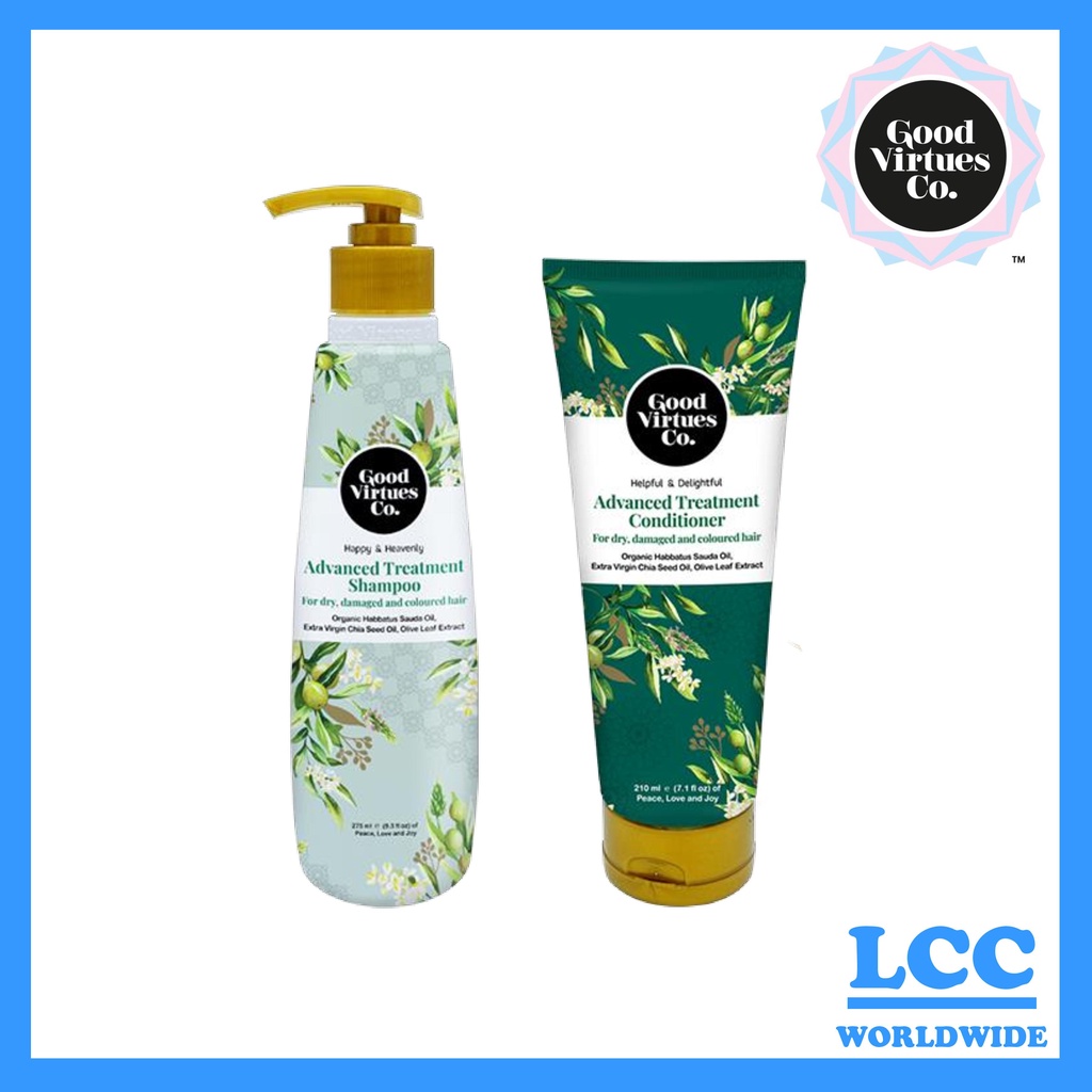 Good Virtues Co. [GVC] Advanced Treatment Hair Shampoo/Conditioner ...