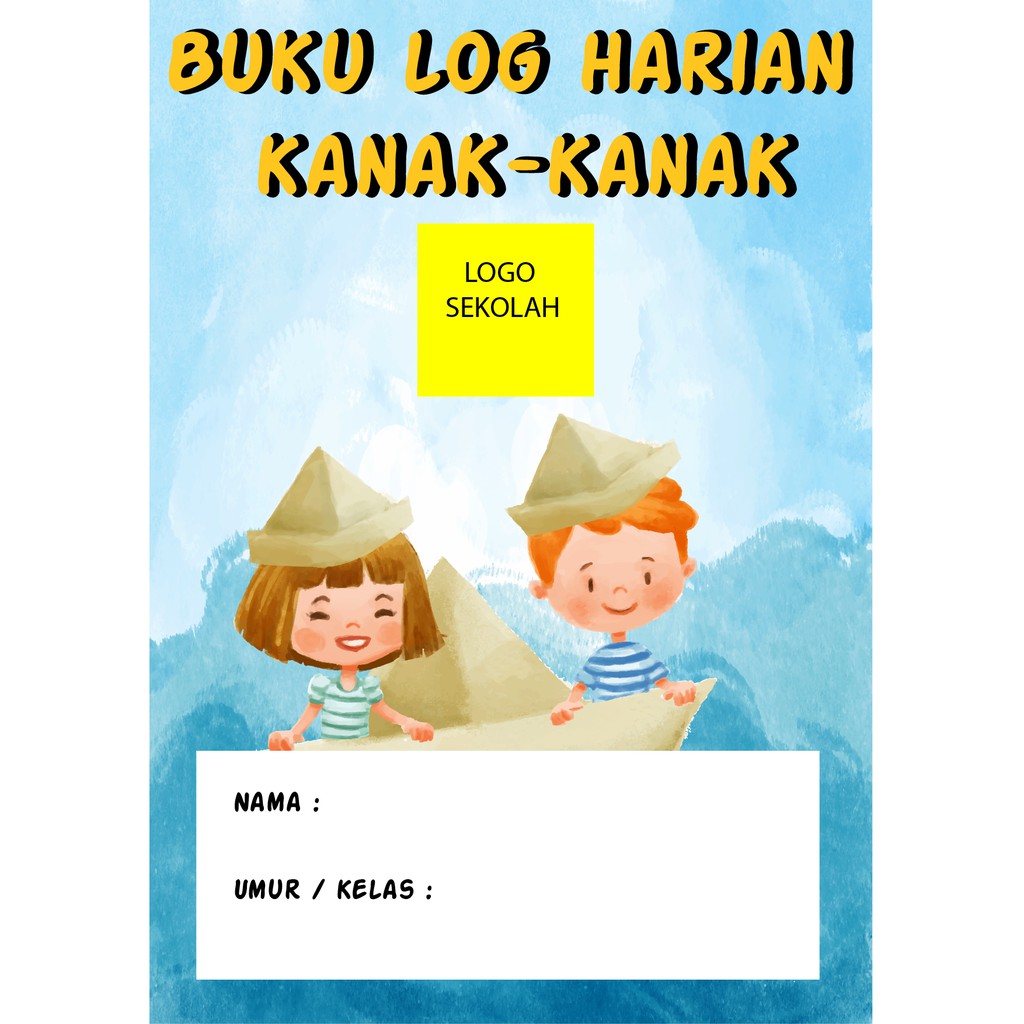 Buku Log harian kanak- Cetak Logo Tadika sendiri | Shopee Malaysia