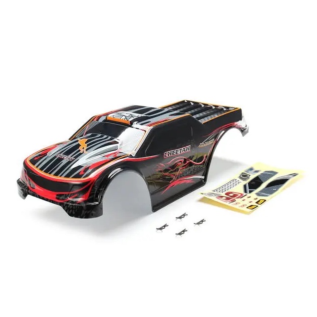 EA1025 JLB Racing Cheetah 1/10 Brushless RC Car Body Shell Spare Part ...
