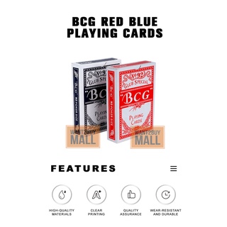 🇲🇾 🏆 BCG Glub Special No.92 Casino Poker Magic Playing Card 52 + 2 ...