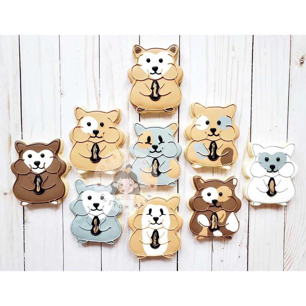 Hamster gift set birthday cake topper 仓储蛋糕插牌礼盒 | Shopee Malaysia