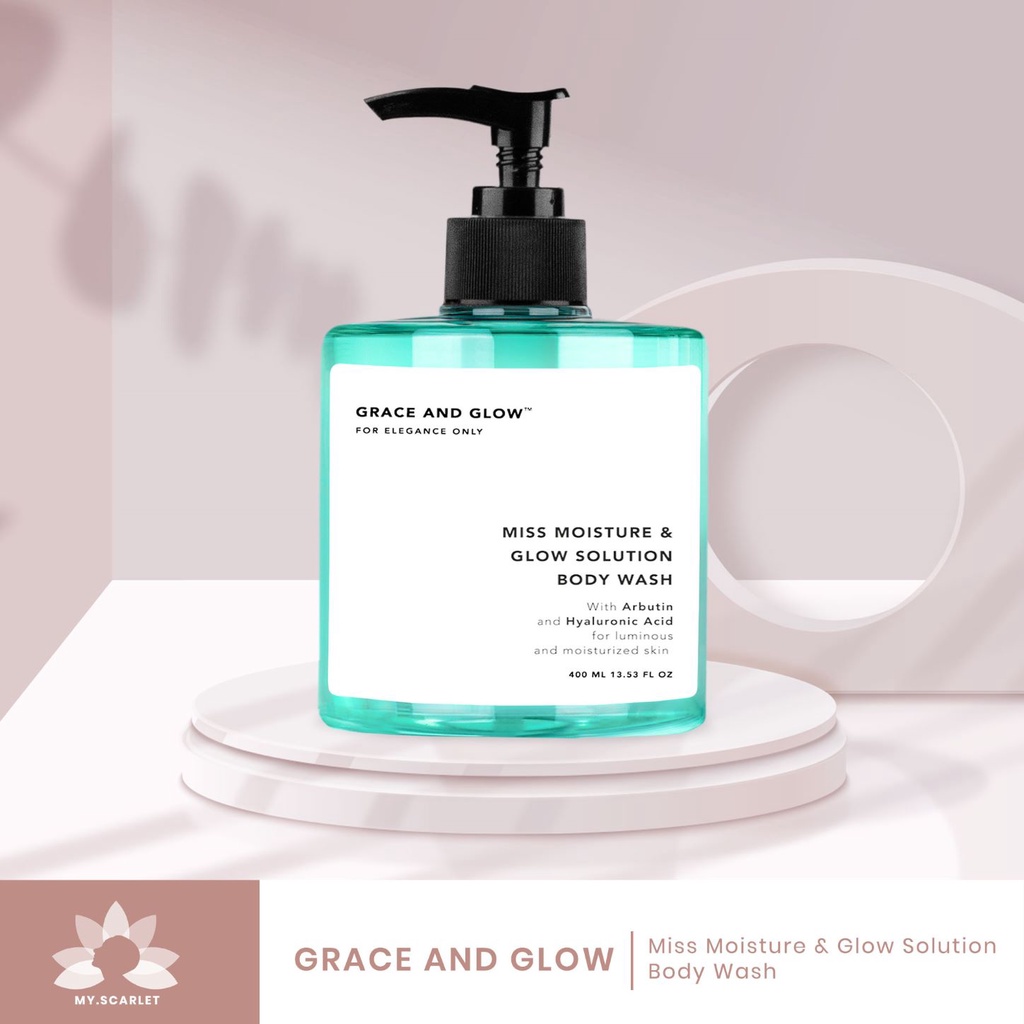 Grace and Glow Miss Moisture and Glow Solution Body Wash | Shopee Malaysia