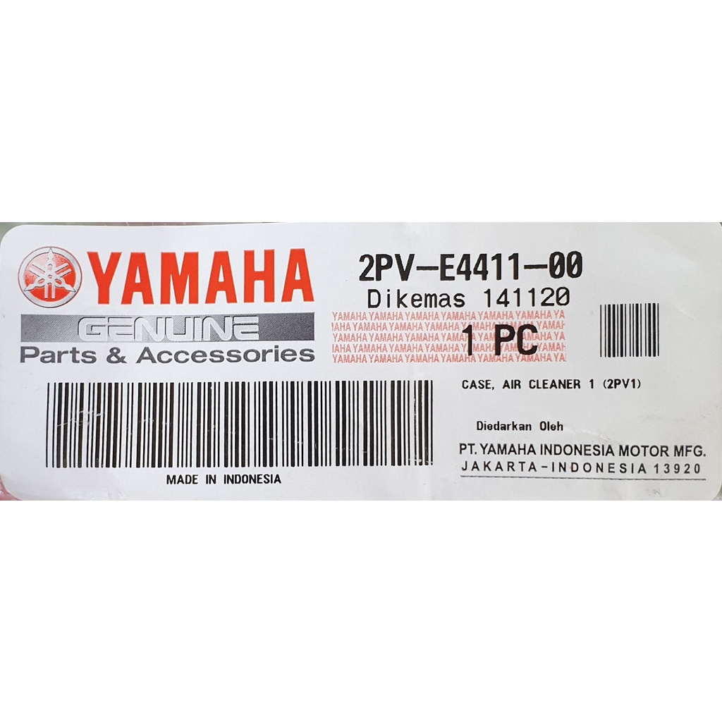 YAMAHA 100% ORIGINAL Y15 Y150 Y SUKU AIR CLEANER CASE 1 CLEANER CAP AIR FILTER BOX SET | Shopee ...