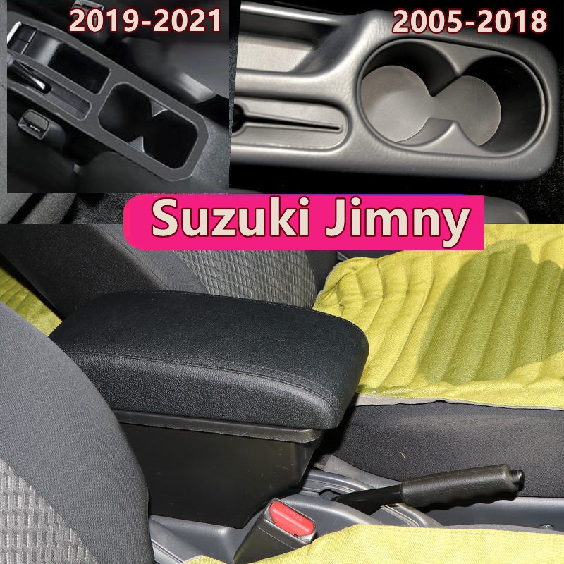 Suzuki Jimny 2005-2020 Car Armrest Box Adjustable Centre Console Car ...