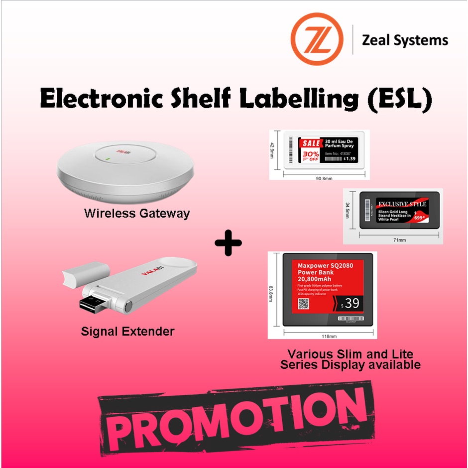 Electronic Shelf Labelling (ESL) - Series | Shopee Malaysia