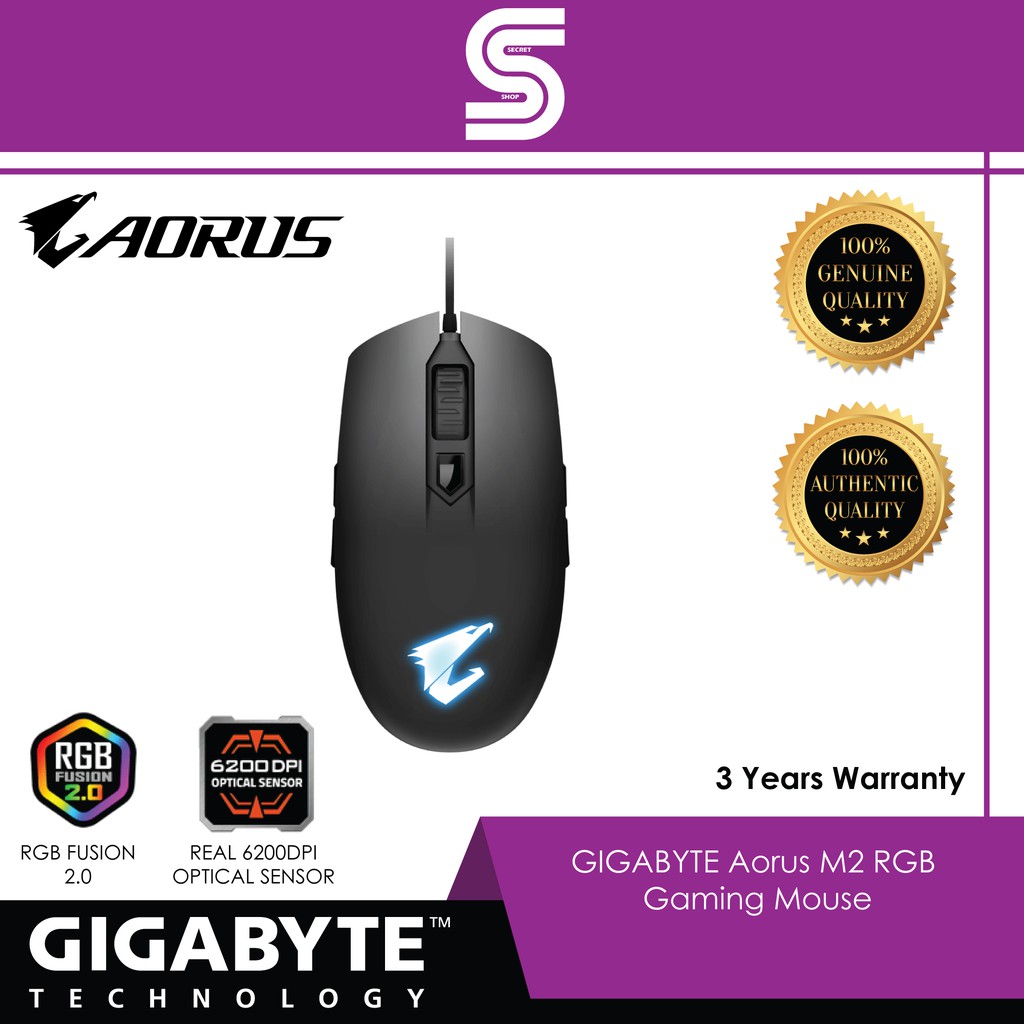 Gigabyte Aorus M2 RGB Gaming Mouse | Shopee Malaysia
