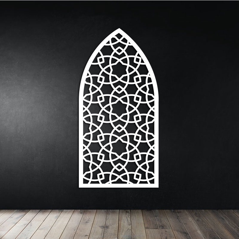 3D Islamic Pattern Cut Out Wall Art Kubah Mihrab Kerawang Islamic ...