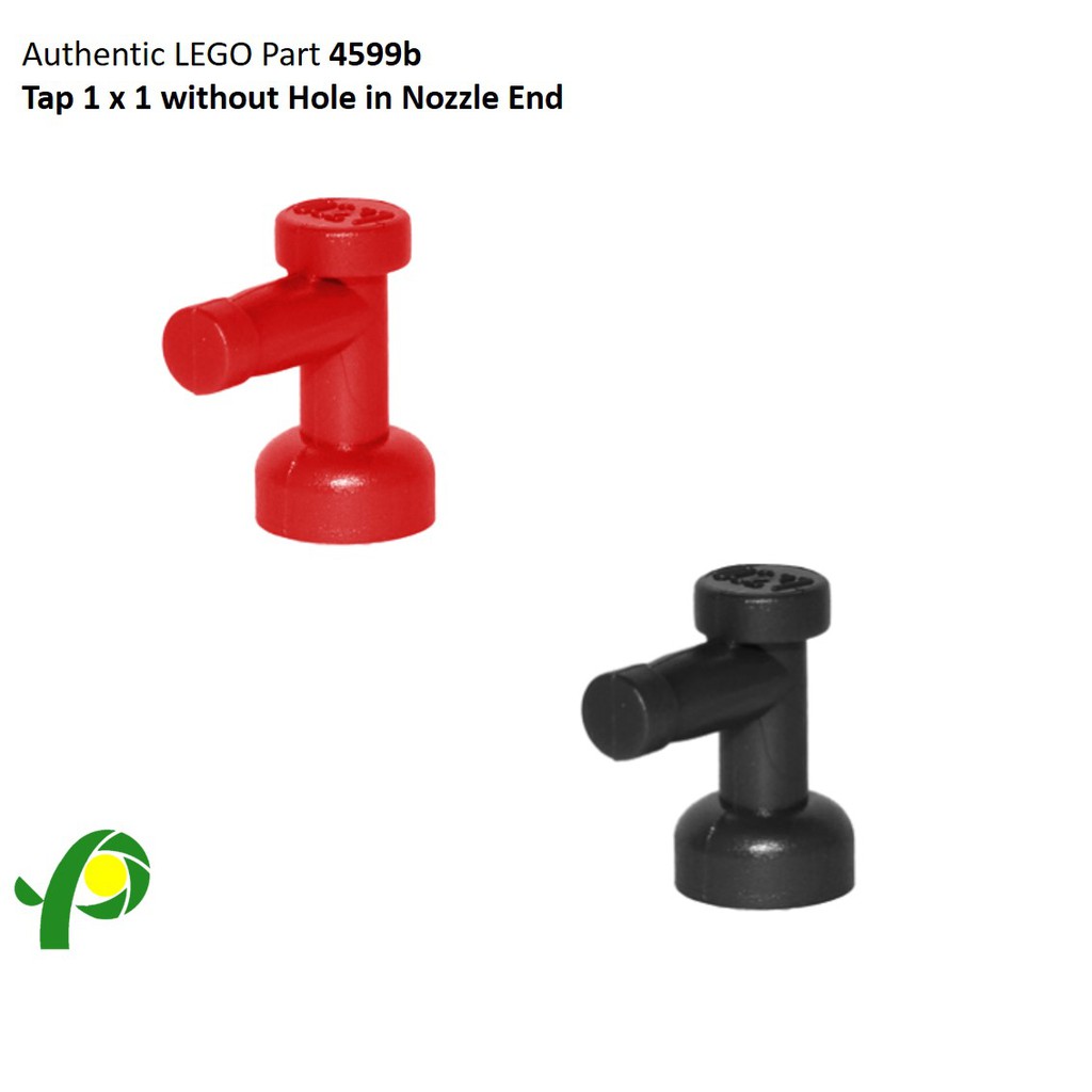 LEGO Parts 4599b Fuacet Tap 1x1 without Hole in Nozzle End | Shopee ...