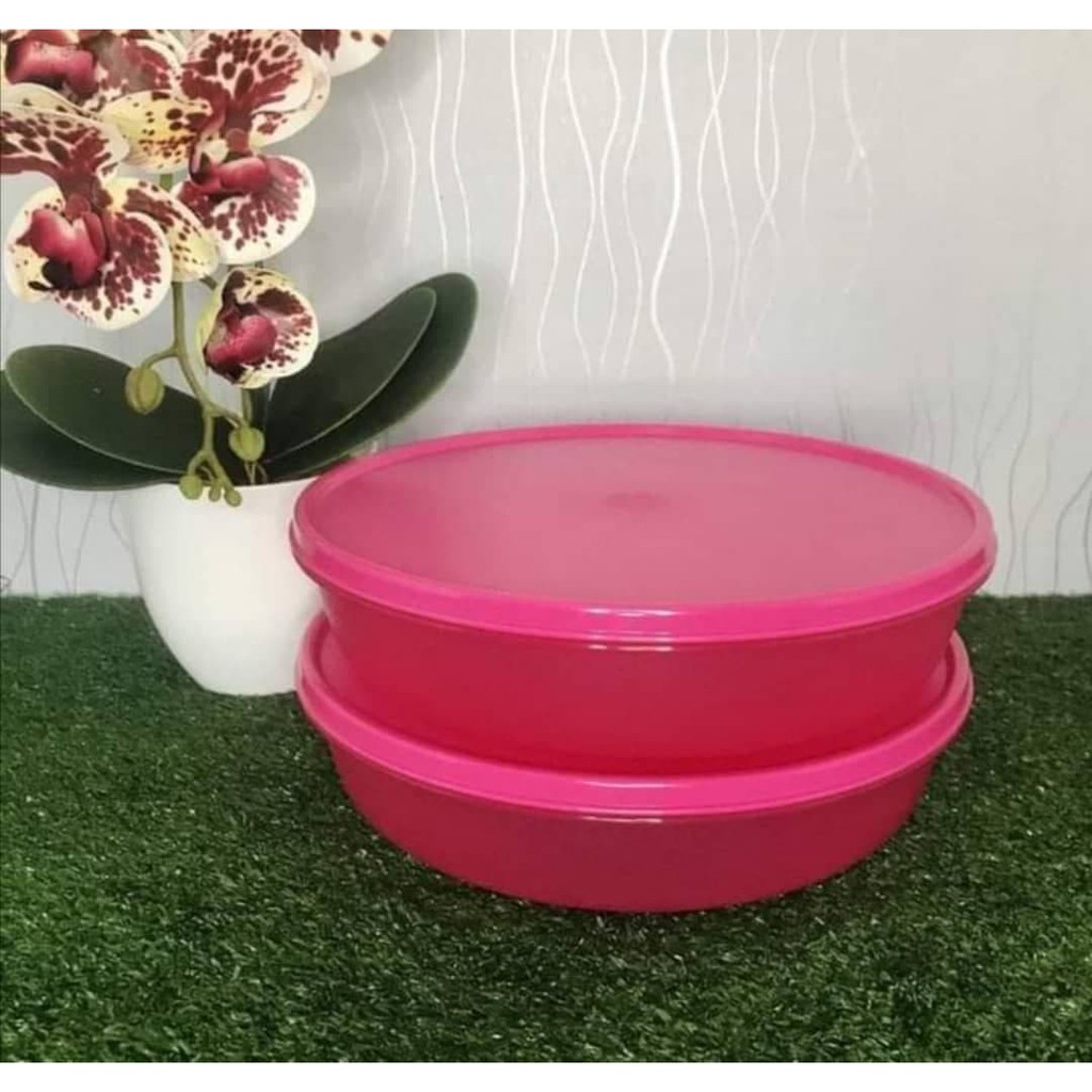 TUPPERWARE Large Modular Bowl 2L Pink (2pcs) | Shopee Malaysia