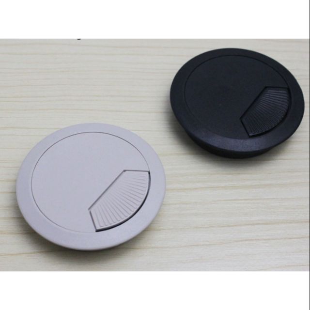 Office Table Desktop Computer Cable Hole Cover | Shopee Malaysia