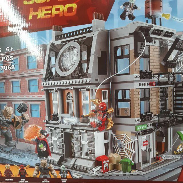 SUPER HERO HOUSE of spiderman attack(free shipping) | Shopee Malaysia