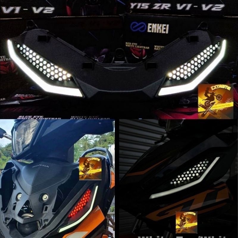 ENKE! MATA GABAN PILOT LIGHT LED SIGNAL FRONT SET LAMPU MOTOR LC135 V4 V5 V6 V7/ Y15ZR V1 V2 ...