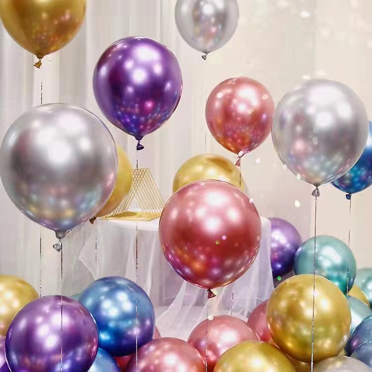 10 Inch Thick Metal Balloons 1pcs Latex Balloons Wedding Birthday Party ...