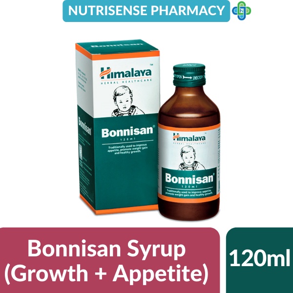 Himalaya Bonnisan 120ml [Improves Appetite, Promotes Growth] | Shopee ...