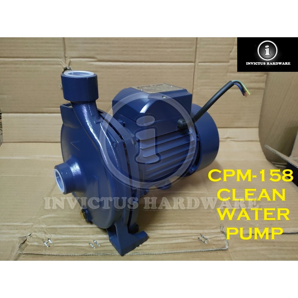 CPM-158 1HP 750W 100L/MIN 20M HEAD SINGLE PHASE CLEAN WATER PUMP CPM158 ...