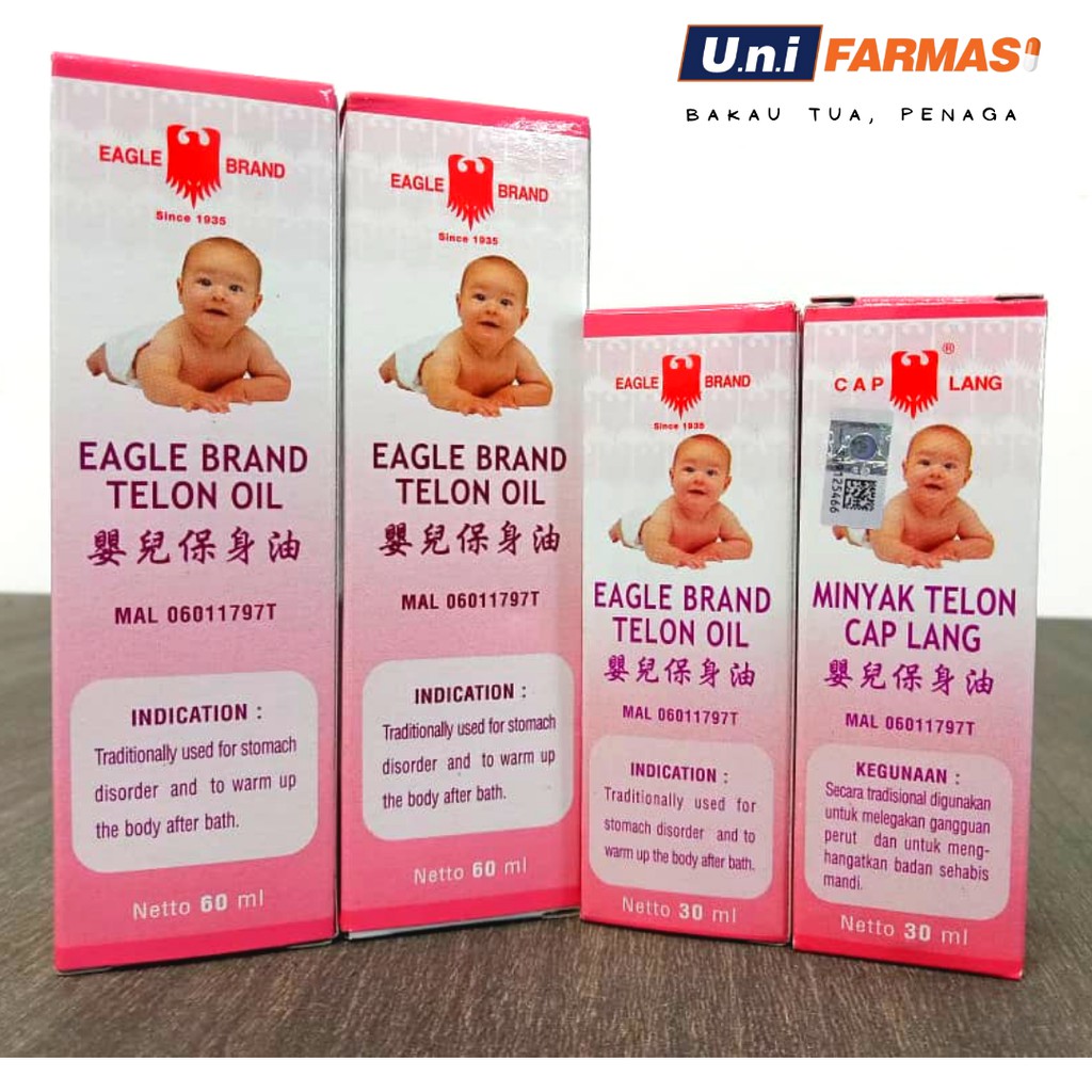 Eagle brand telon oil (60 ml/30ml) | Shopee Malaysia
