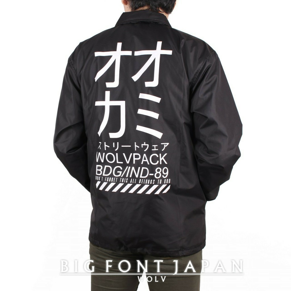 Distro MEN'S COACH JACKET / JAPAN COACH JACKET / ORIGINAL WOLV ...