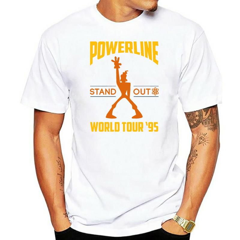 Powerline Stand Out World Tour 95 T shirt goofy movie powerline stand ...