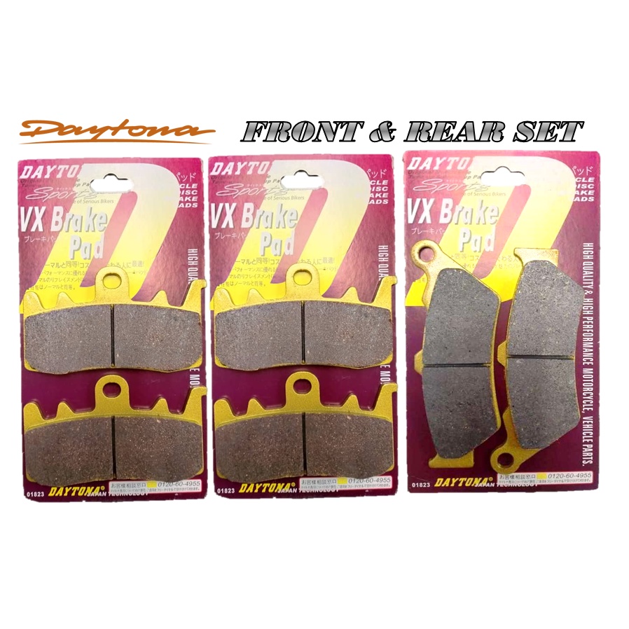BMW DAYTONA VX BRAKE PADS R1200 GS LC R1250 GS LC ADVENTURE GOLD ...
