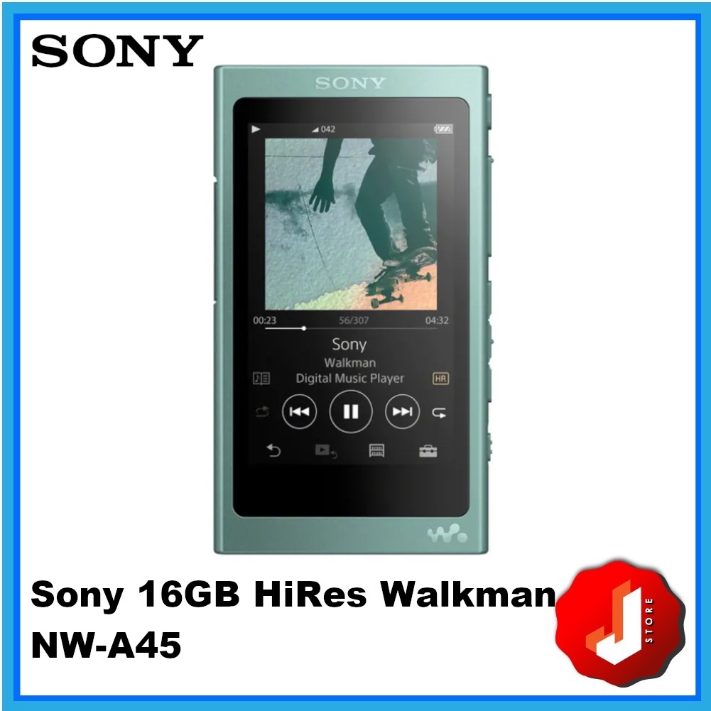 Sony Walkman NW-A45 NWA45 HiRes 16GB Walkman - Green | Shopee Malaysia