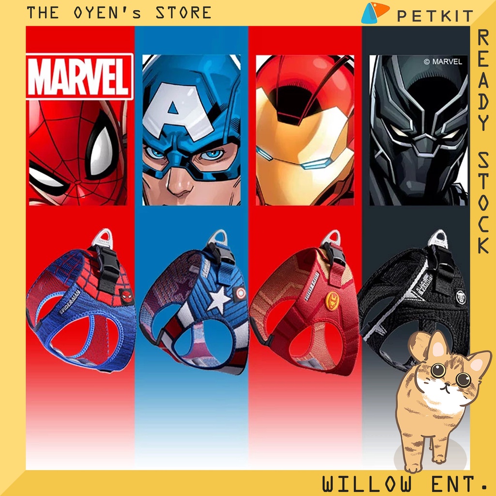 PETKIT Air Fly Pet Harness Marvel Design | Shopee Malaysia