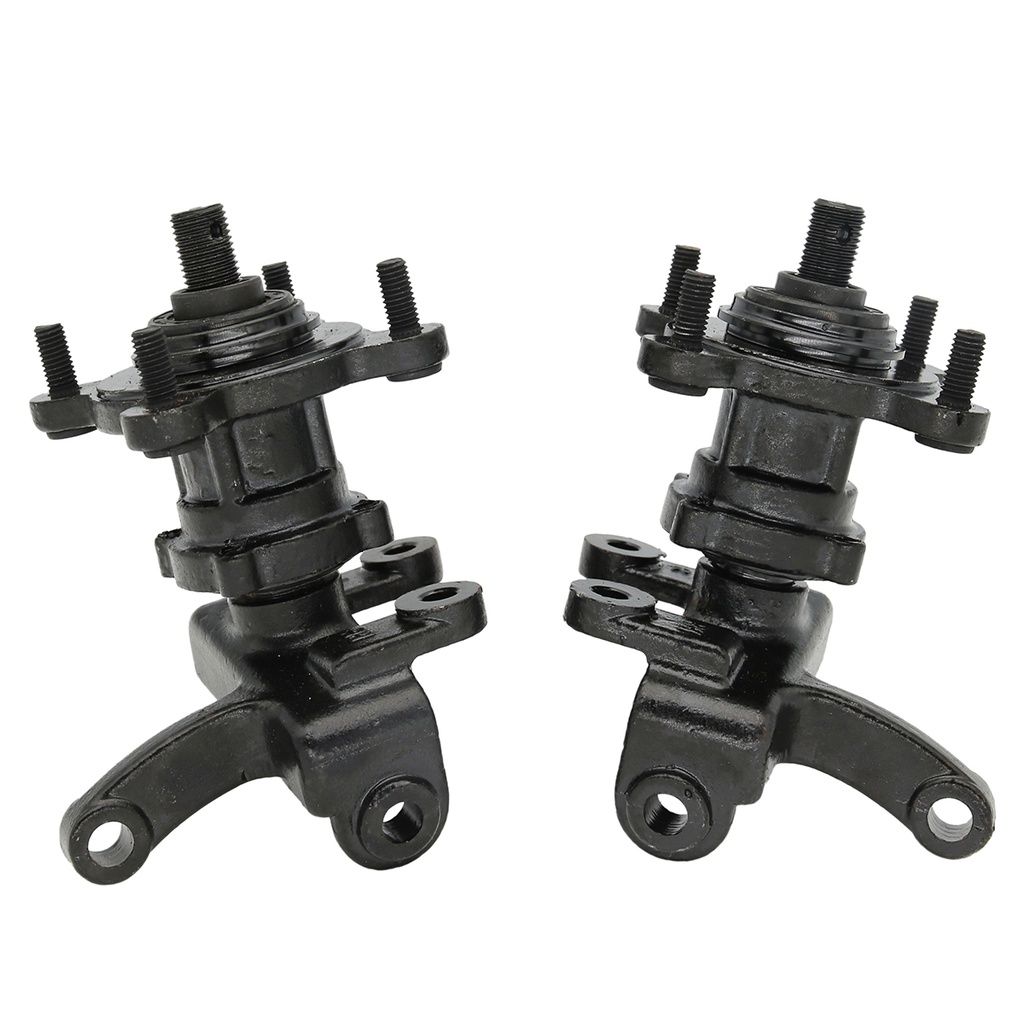 1SET 4 Stud Steering Strut Knuckle Spindles 108mm Disc Wheel Hub Fit ...