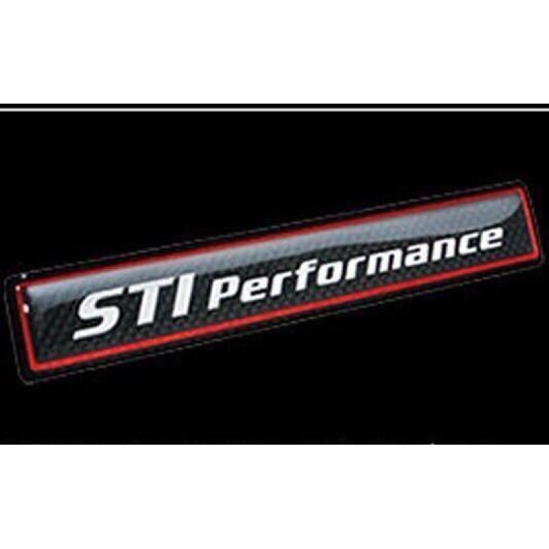 Subaru STI Perfomance Emblem Original | Shopee Malaysia