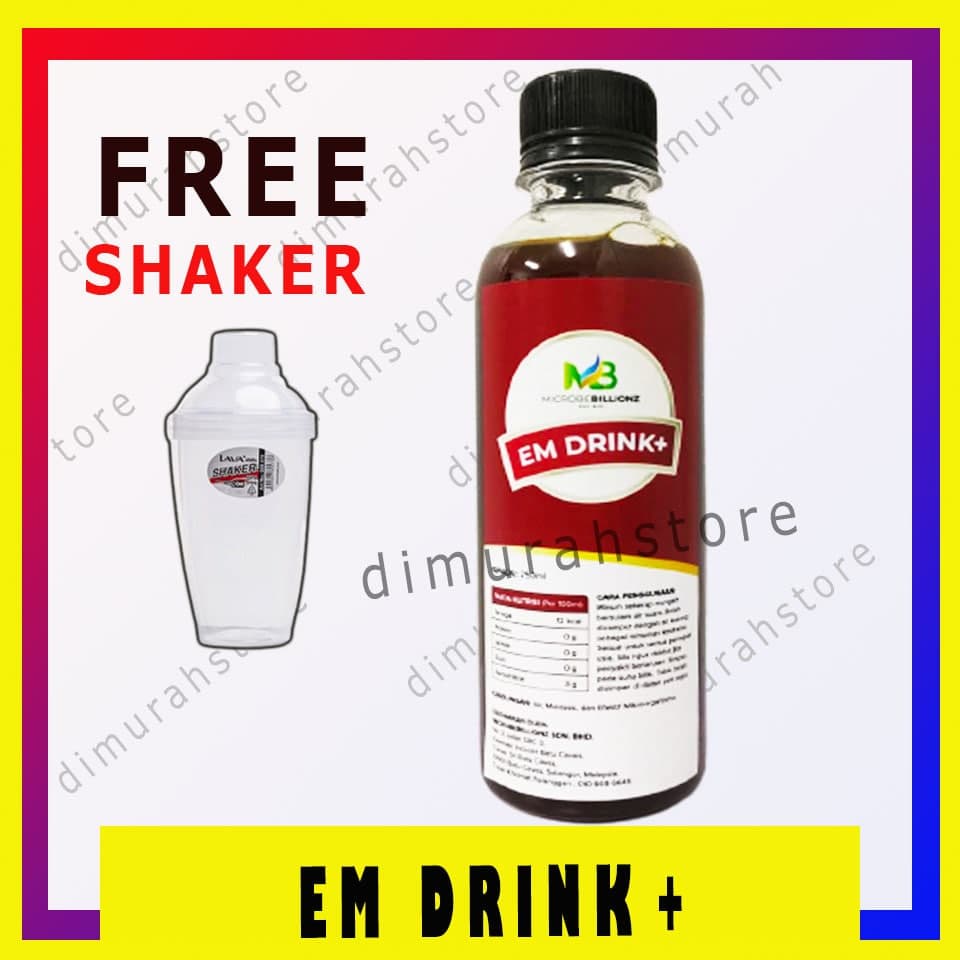 Original HQ EMD+ EM Drink New Formula Advanced Minuman Kesihatan ...