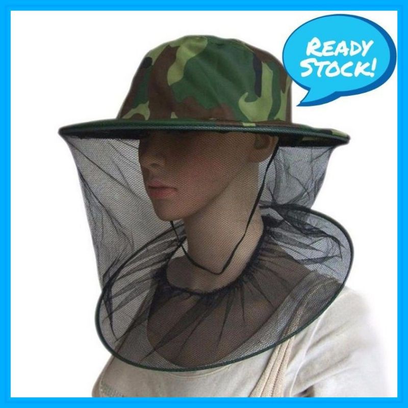 Bee Insect Bugs Mosquito Head Face Protector Net Hat Proof Mesh Hat ...
