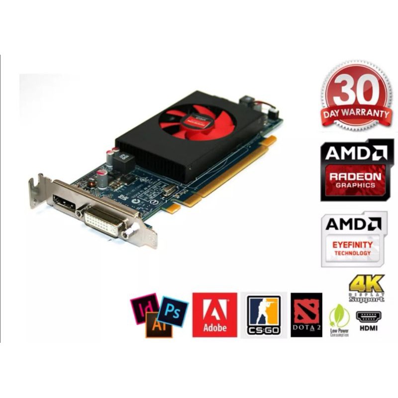 Used Refurbished sff, slim pc low profile graphic card gpu dvi+ hdmi ...