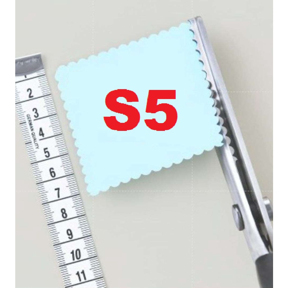 Gunting kain bergerigi gunting zig zag zigzag semicircle dan triangle ...