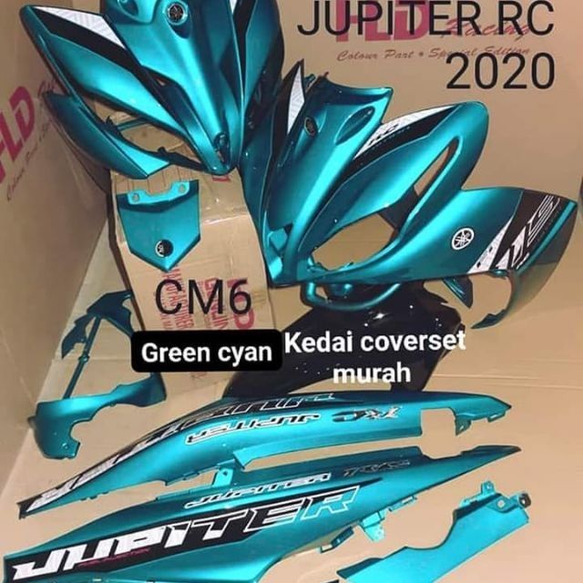 COVER SET LAGENDA 115FI 115 CARB JUPITER RC SIAP PASANG STICKER ...