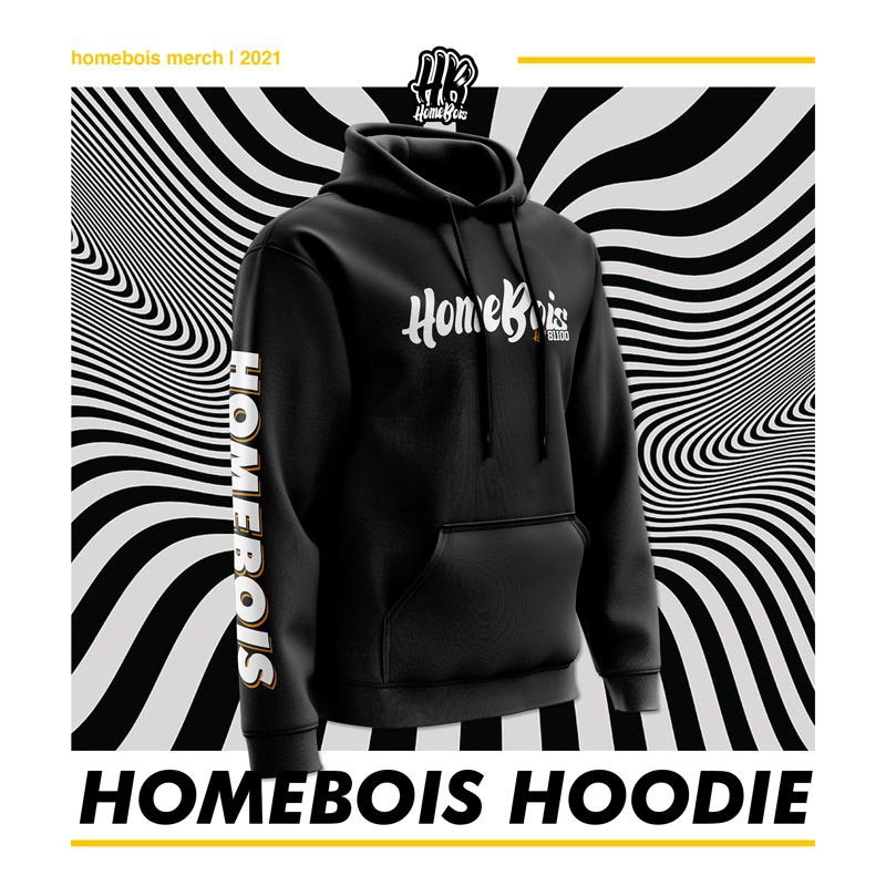 HOMEBOIS HOODIE MERCH 2021 | Shopee Malaysia
