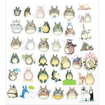 Cute Totoro Sticker Pack | Shopee Malaysia