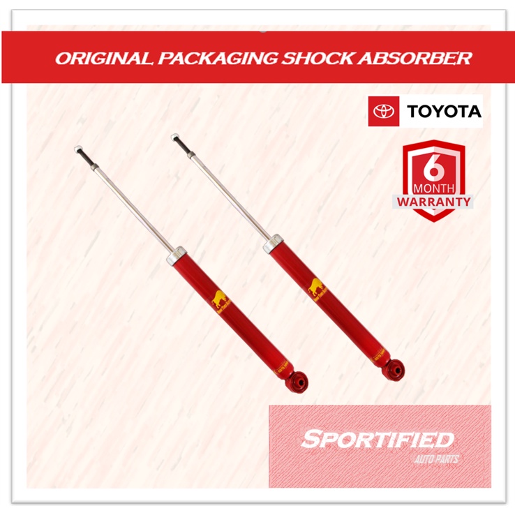 Toyota Vios '08-'13 NCP 93 GTS Heavy Duty Shock Absorber | Shopee Malaysia