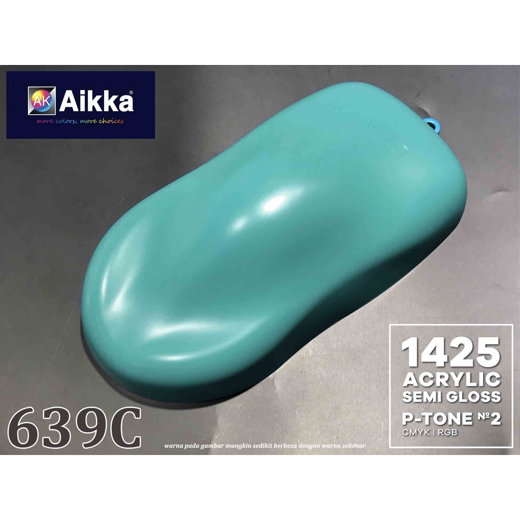 AIKKA Paint PANTONE Colour 639C / 1425 ACRYLIC SEMI GLOSS PAINT ...